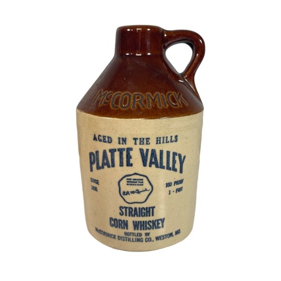 Mccormick | Accents | Vintage Mccormick Platte Valley Corn Whiskey Jug ...